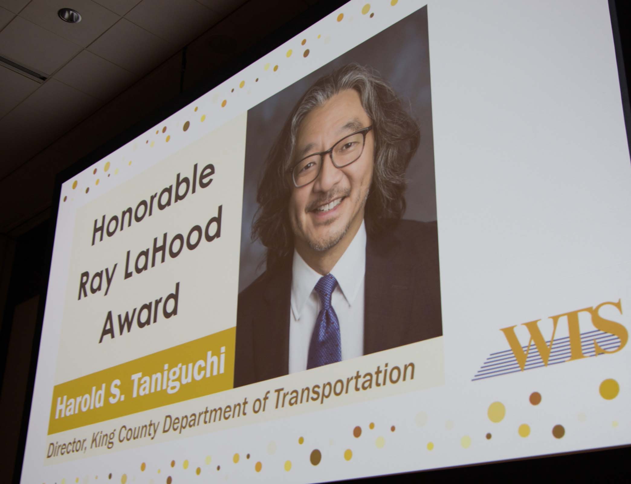Director Taniguchi honored for his advocacy of the leadership of women ...